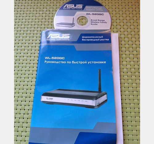 Wifi роутер asus WL-520GC