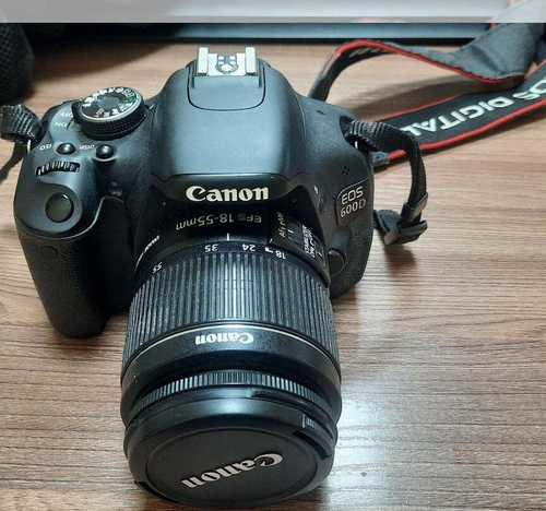 Фотоаппарат canon eos 600d kit