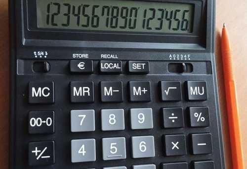 Калькулятор Citizen SDC-664S большой