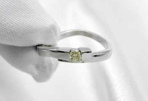 Золотое кольцо с бриллиантом 585 проба 3.06 гр