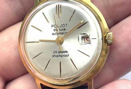Часы poljot de luxe automatic 29 камней