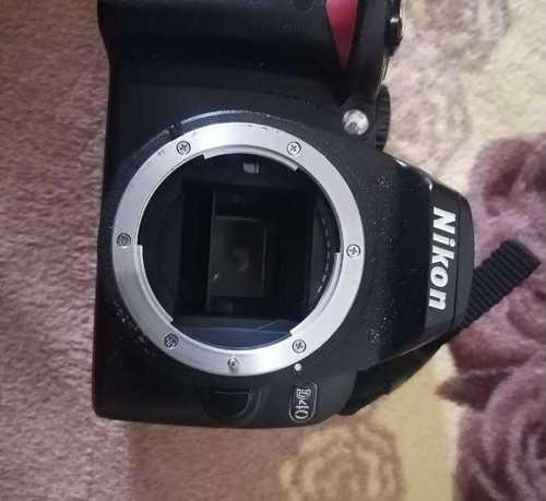 Фотоаппарат Nikon D40