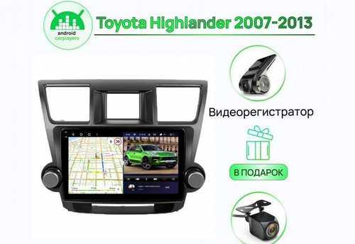 Магнитола 4.32 Toyota Highlander 07-13 Андроид