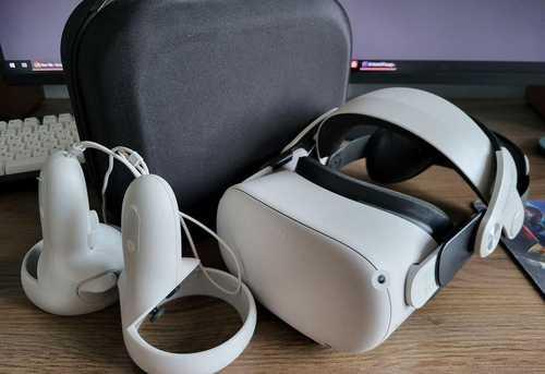 Oculus Quest 2 128 Gb + BoboVR + кейс