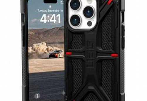 Чехол UAG Monarch для iPhone 15 Pro Max, Kevlar Bl