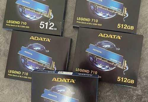 5шт: SSD adata legend 710 512gb