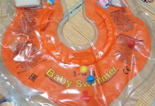 Надувной круг для плавания младенцев
