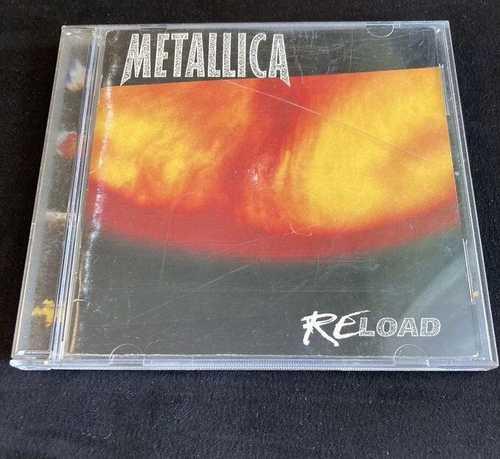 CD Metallica альбом Reload. Лицензия 1997 г