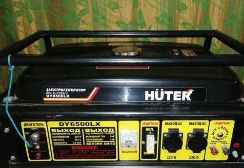 Бензиновый генератор huter dy6500lx