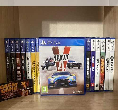 Игры PS4: V-Rally 4