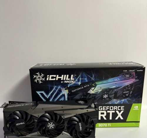 Видеокарта Rtx 3070 Ti ichill X4