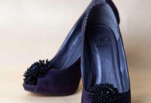 Туфли женские 36-37 фиолетовые