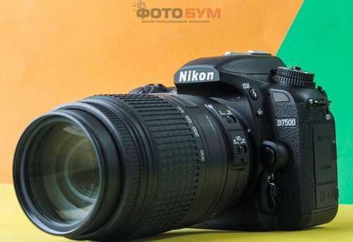 Nikon D7500 body + Nikon AF-S 55-300mm f4.5-5.6 DX