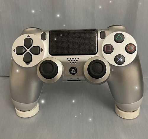 DualShock 4 V2 Геймпад серебристый для PS4, пк