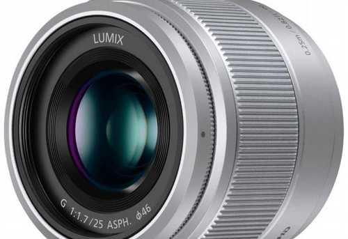 Panasonic Lumix G 25mm f/1.7+Бленда+Фильтр+Чехол+