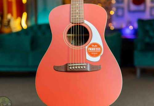 Fender Malibu Player WN Fiesta Red Matt