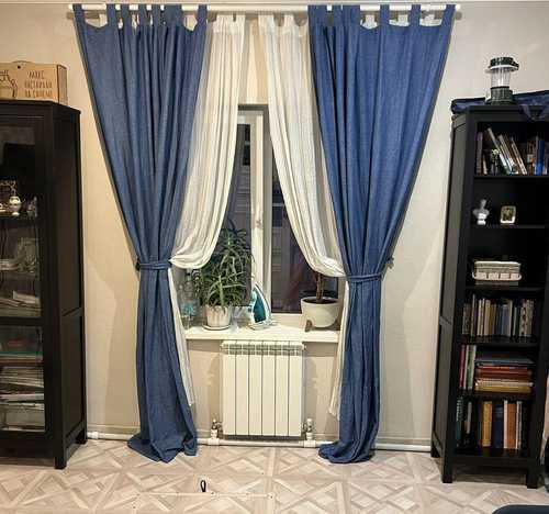 Шкаф витрина IKEA хемнес икея
