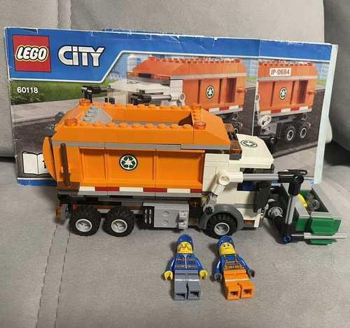 Lego city 60118 Мусоровоз