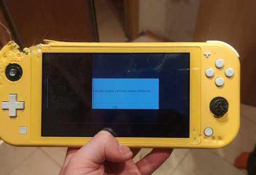 Nintendo Switch lite на запчасти
