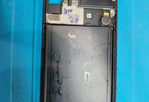Рамка дисплея для Samsung Galaxy A30s (A307F) Черн