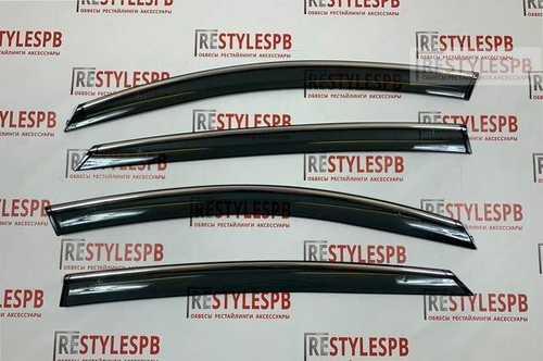 Дефлекторы окон KIA K5 2010-2016 г F1028