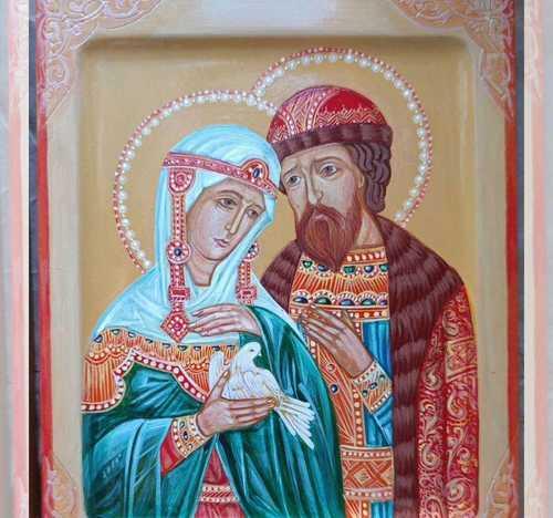 Икона рукописная