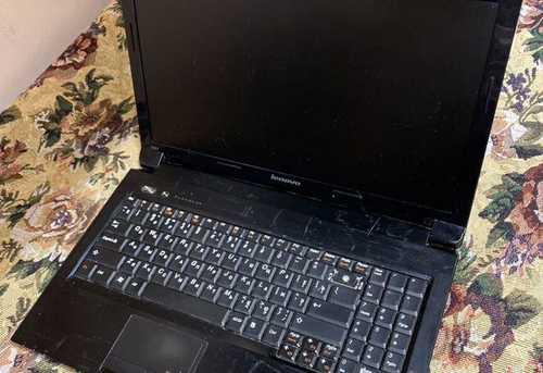 Старый ноутбук Lenovo B560
