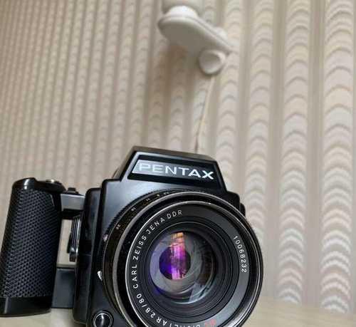 Плёночный фотоаппарат Pentax 645 80mm/2.8 Biometar