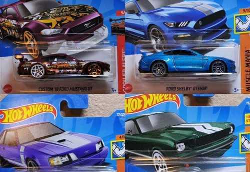 Hot wheels 4 ford mustang