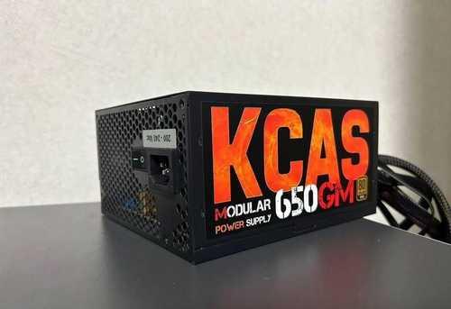 Блок питания ATX 650 Вт Aerocool gold kcas-650GM