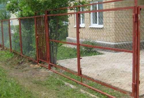 Забор из 3D сетки для дома качественно
