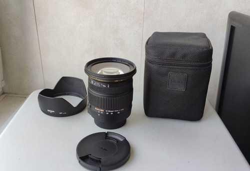 Sigma 17-50mm f/2.8 OS HSM Nikon как новый