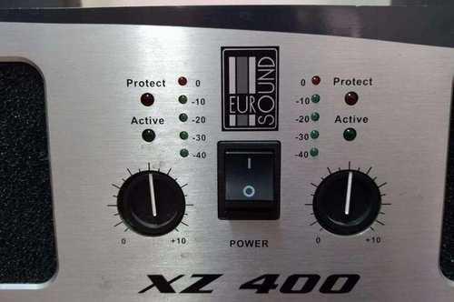 Усилитель мощности eurosound xz-400 + колонки