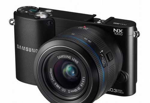 Фотоаппарат беззеркальный Samsung NX1000 20-50