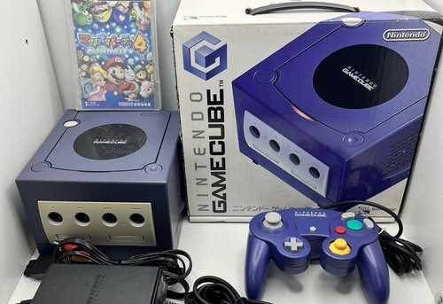 Nintendo Game Cube в коробке + mario party 4