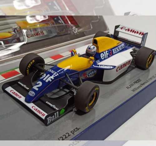 F1 Williams Renault Alain Prost,Champion 1993 1:18
