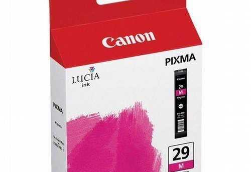 Картридж струйный Canon PGI-29M 4874B001 пурпурный