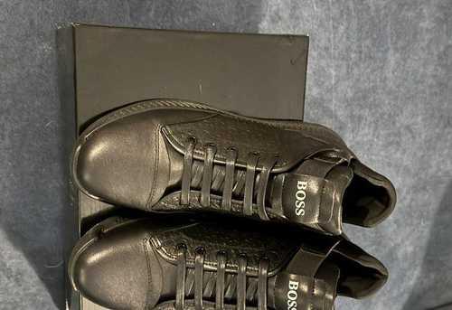 Hugo Boss кроссовки черные