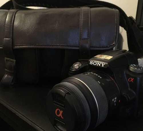 Зеркальный фотоаппарат Sony A33 со сменным объект