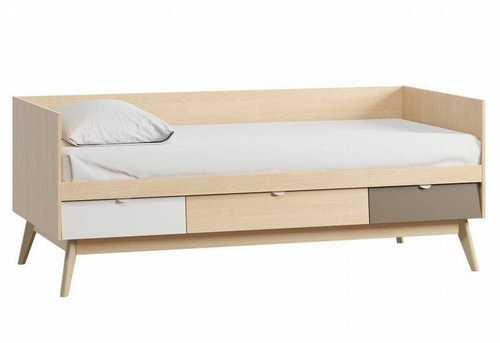 Детская кровать Лесли-3 Gene Plywood Latte