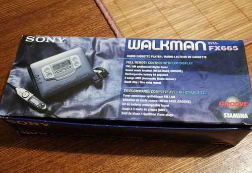 Кассетник Sony walkman
