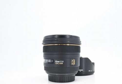 Sigma 85mm f/1.4 EX HSM Canon EF отл. сост., обмен