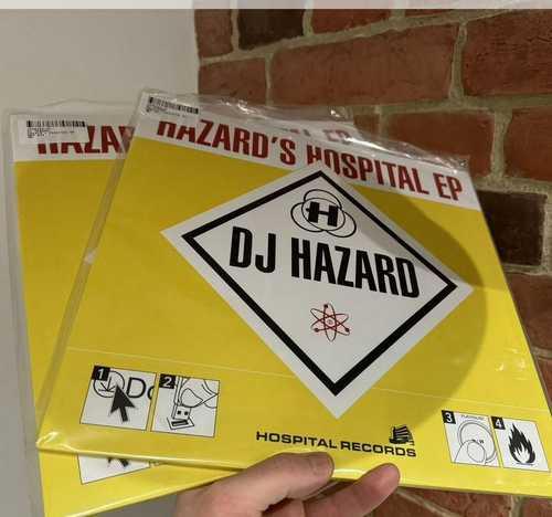 Винил DJ hazard - Hazard's Hospital EP новый