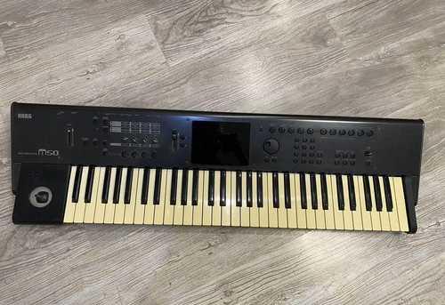 Синтезатор Korg m50,полный комплект