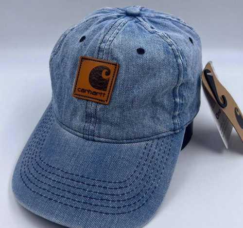 Кепка бейсболка Carhartt WIP denim джинсовая