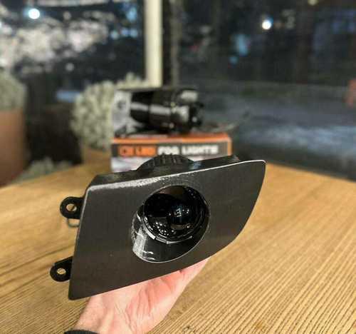 Bi LED лазерные туманки Skoda Octavia A5 дорестайлинг