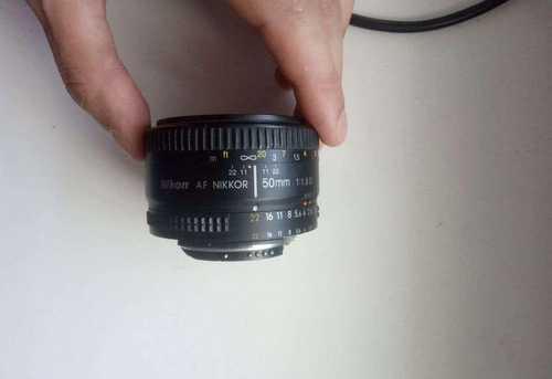 Объектив Nikon 50 mm nikkor af 1/1.8d