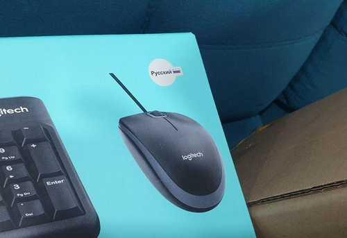 Клавиатура и мышь Logitech mk120