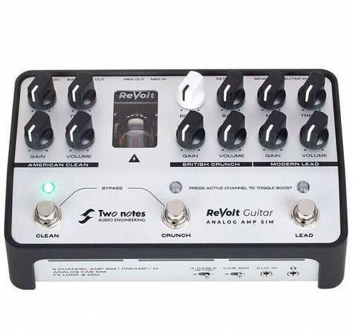 Two Notes ReVolt Guitar Preamp гитарный преамп