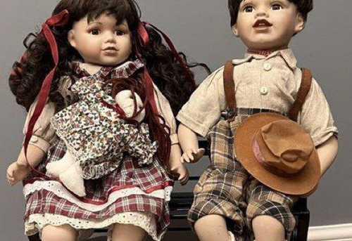 Кукла фарфоровая коллекционная remeco collection